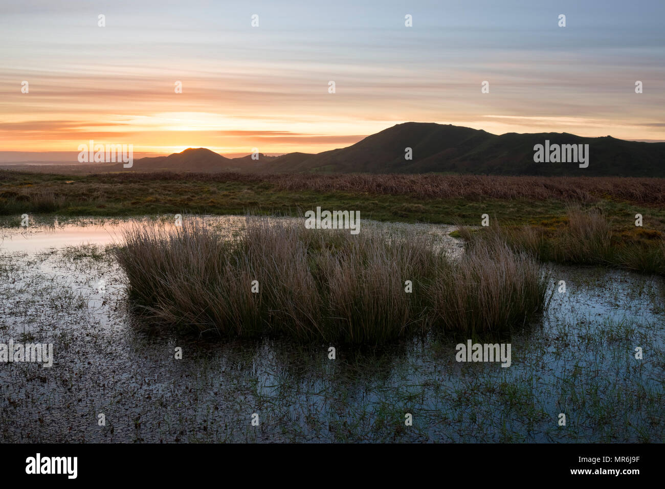 Long mynd at sunrise hi-res stock photography and images - Alamy