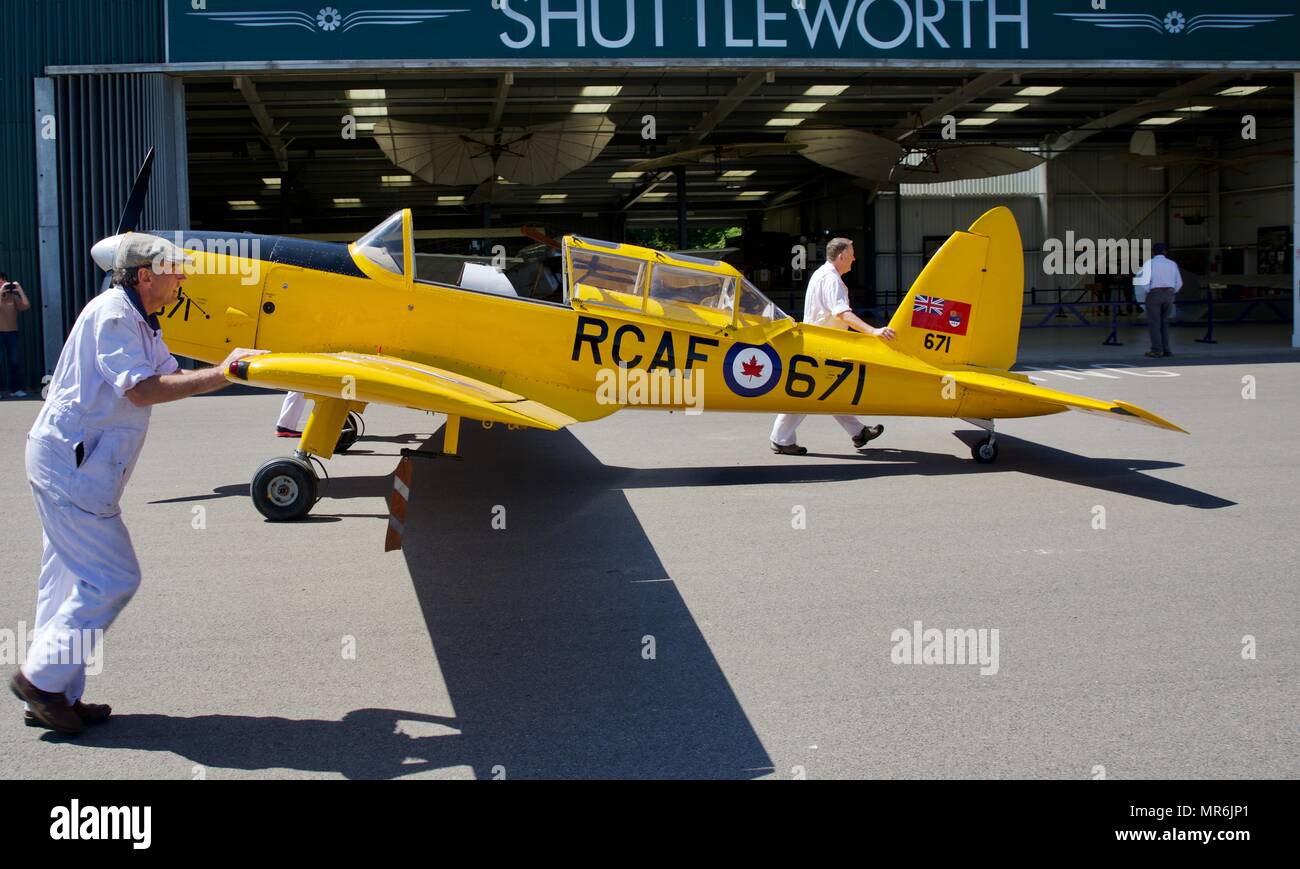 Shuttleworth air hanger hi-res stock photography and images - Alamy