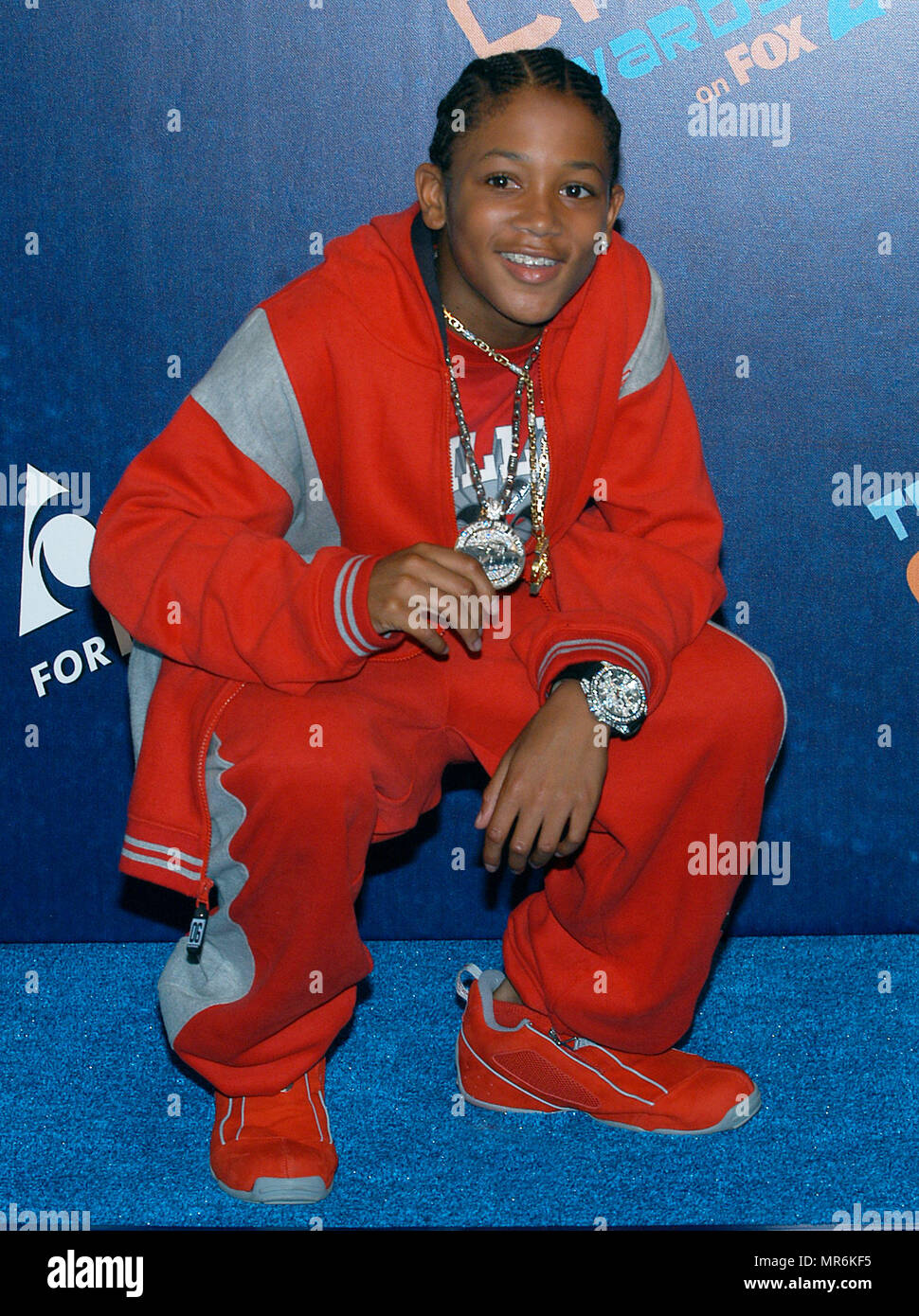 Lil' Romeo backstage at the " Teen Choice Awards 2003 " at the ...
