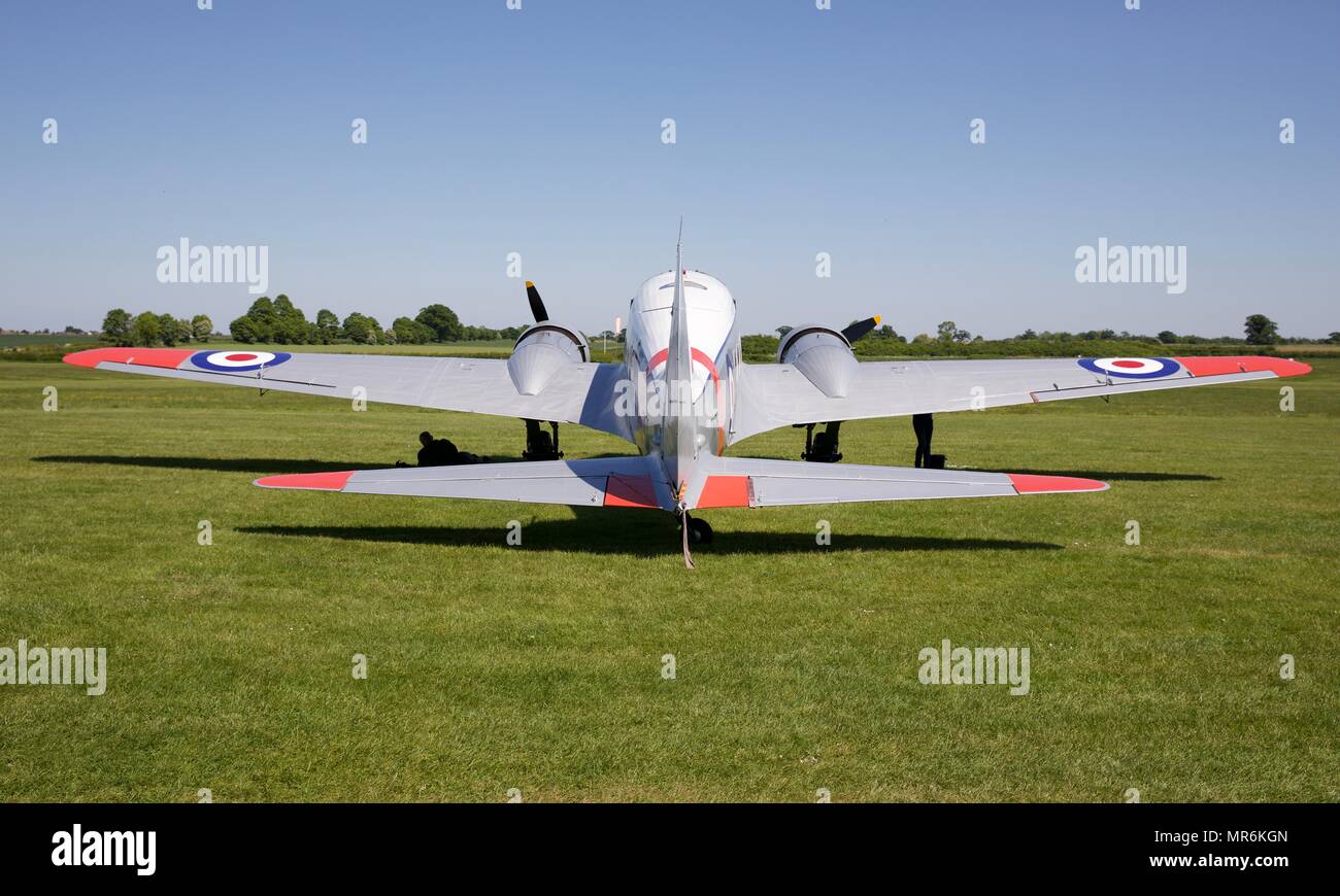 1946 Avro C19 Anson with a new paint scheme celebrating the Royal Air ...