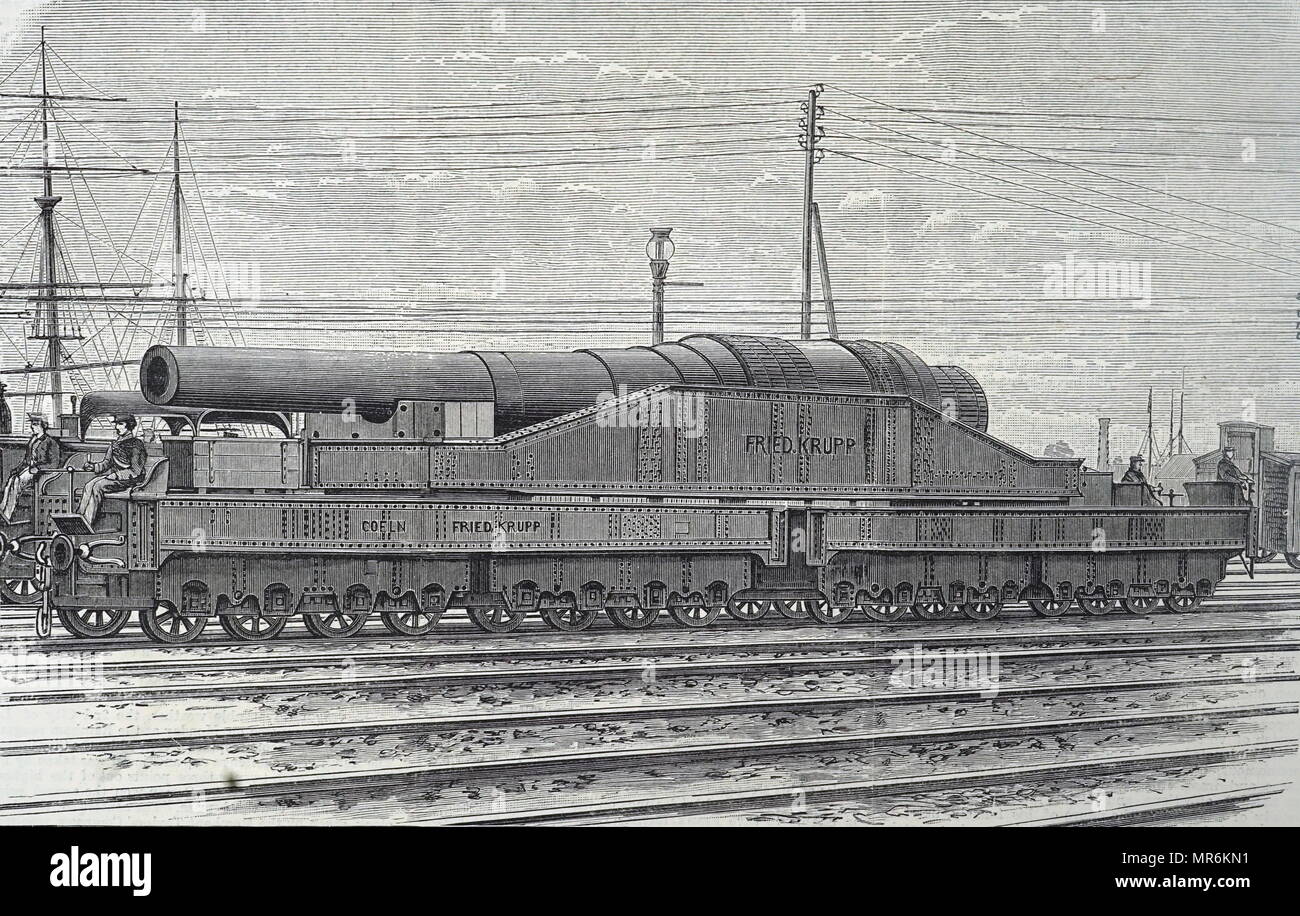 Krupp naval gun hi-res stock photography and images - Alamy