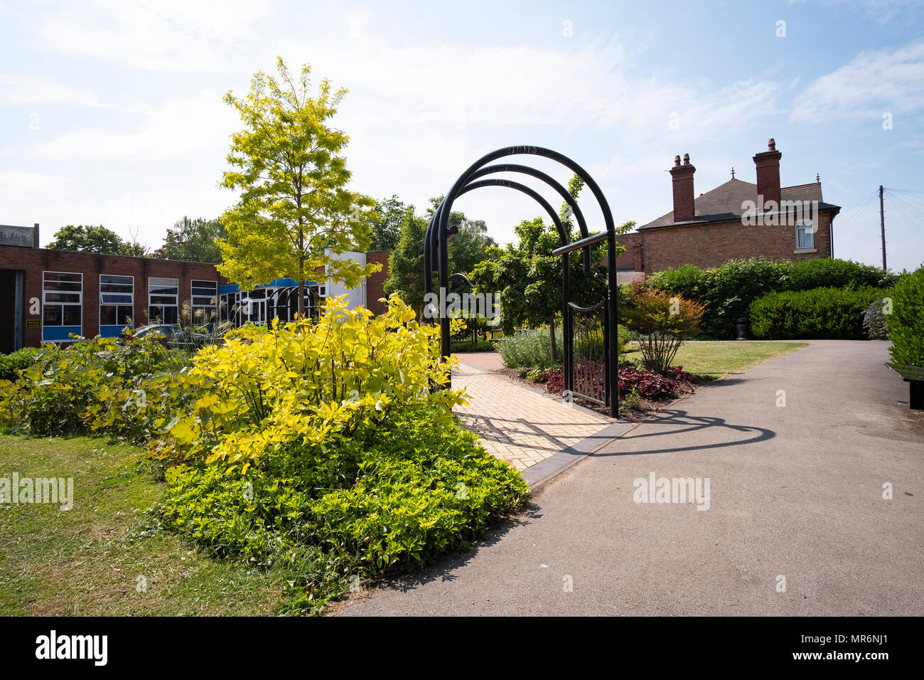 A scene from Long Eaton library, Derbyshire, UK Stock Photo - Alamy