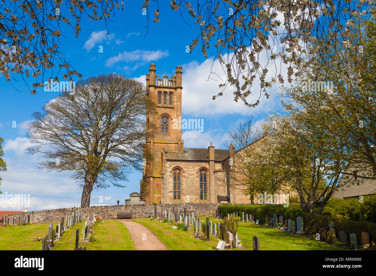 The village of Kilconquhar in Fife Scotland Stock Photo - Alamy