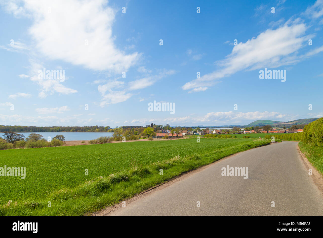 The village of Kilconquhar in Fife Scotland Stock Photo - Alamy
