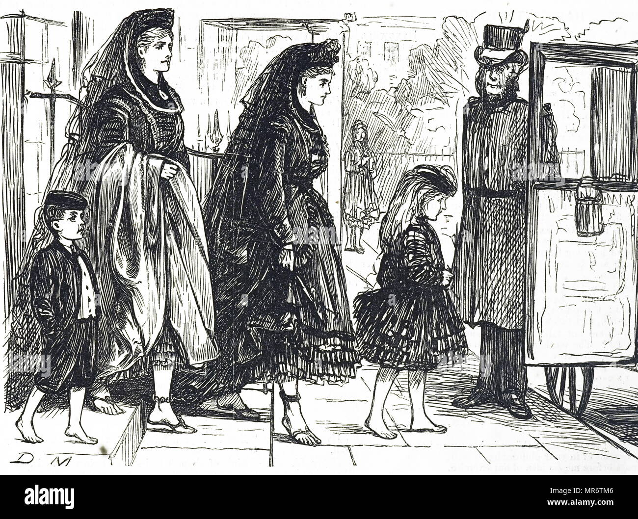 Cartoon depicting people using natural footwear to avoid deformed feet ...