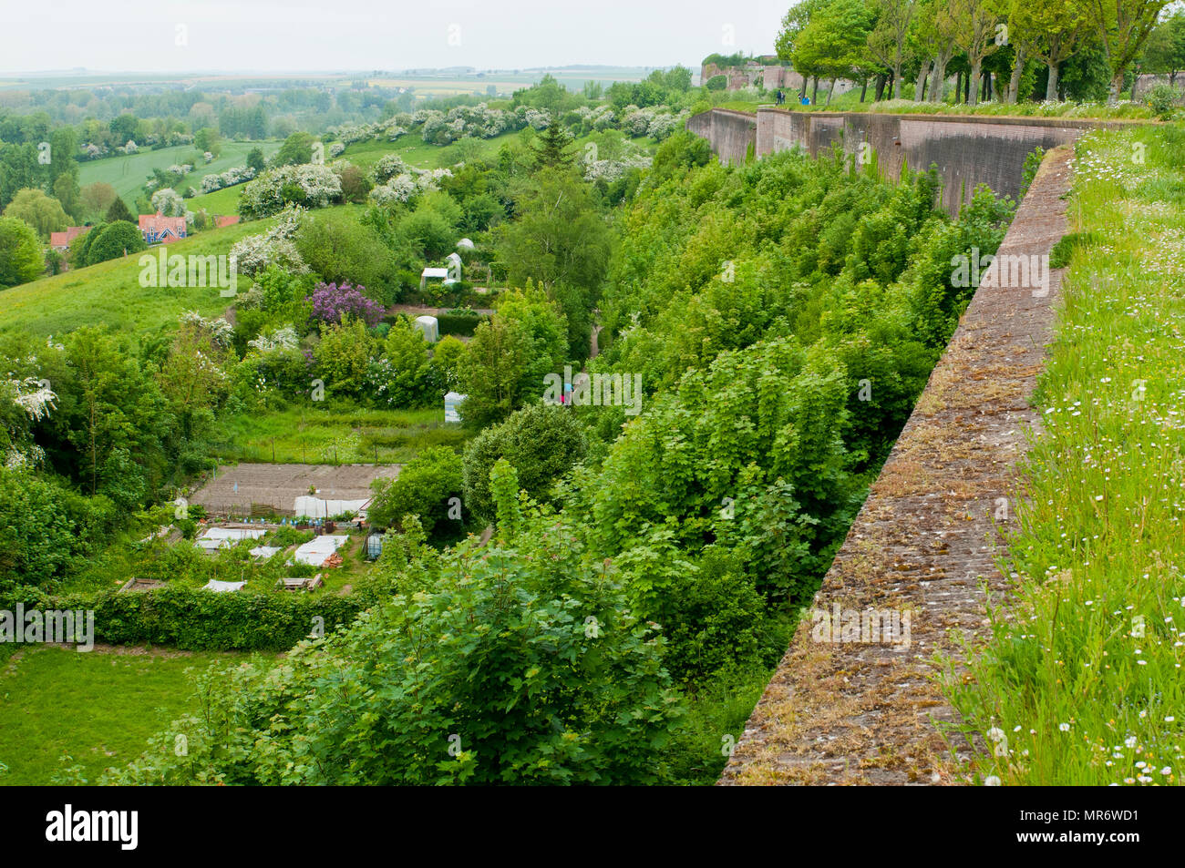 The Vauban fortifications at Montreuil, Northern France Stock Photo - Alamy