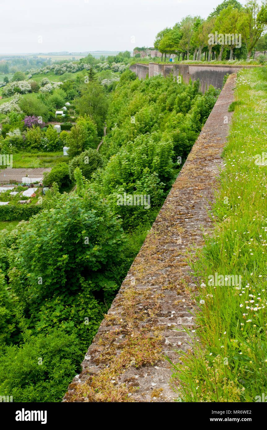 The Vauban fortifications at Montreuil, Northern France Stock Photo - Alamy