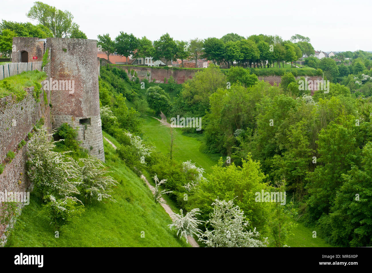 The Vauban fortifications at Montreuil, Northern France Stock Photo - Alamy