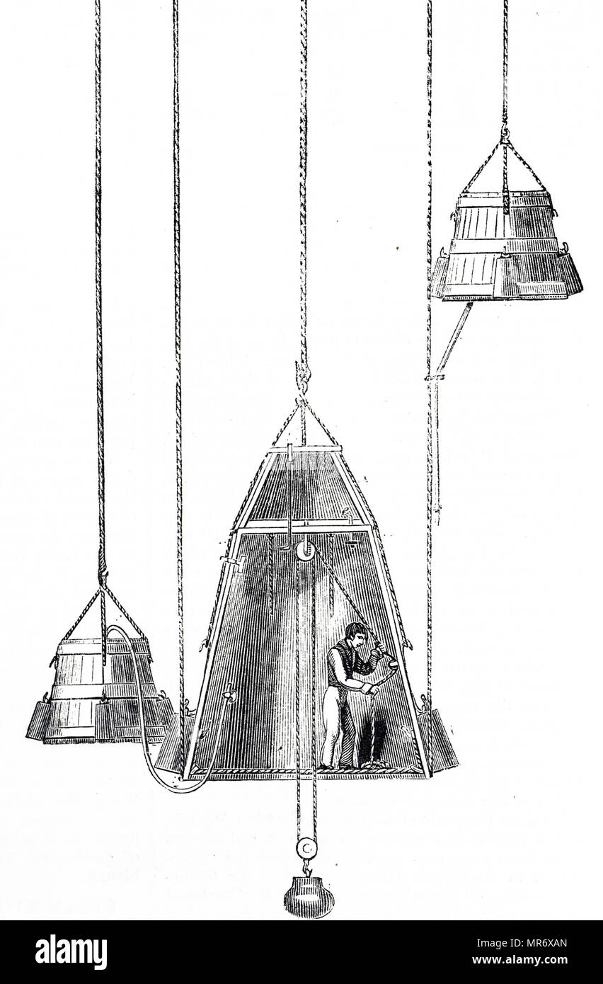 Diving bell 19th century hi-res stock photography and images - Alamy