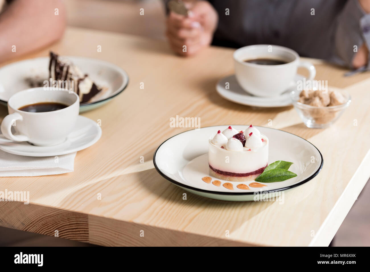Sweets in coffee cups hi-res stock photography and images - Alamy