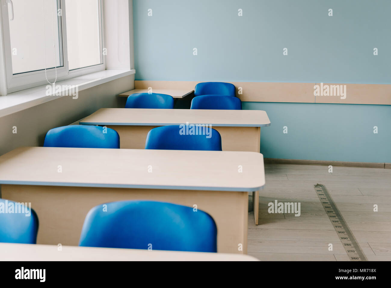 interior of empty classroom at modern school Stock Photo - Alamy