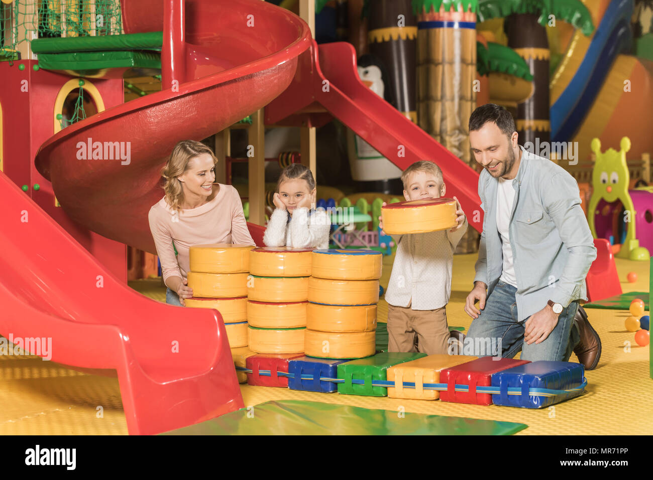 Indoor entertainment children hi-res stock photography and images - Alamy