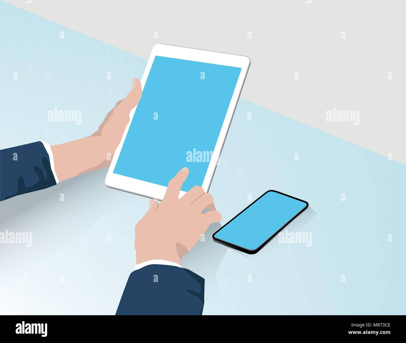 Comic drawing tablet hi-res stock photography and images - Alamy