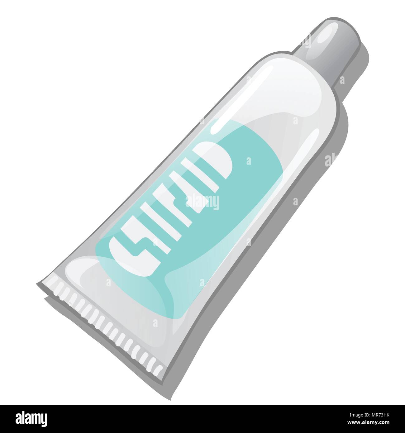 Metal tube with substance. Vector illustration Stock Vector Image & Art ...