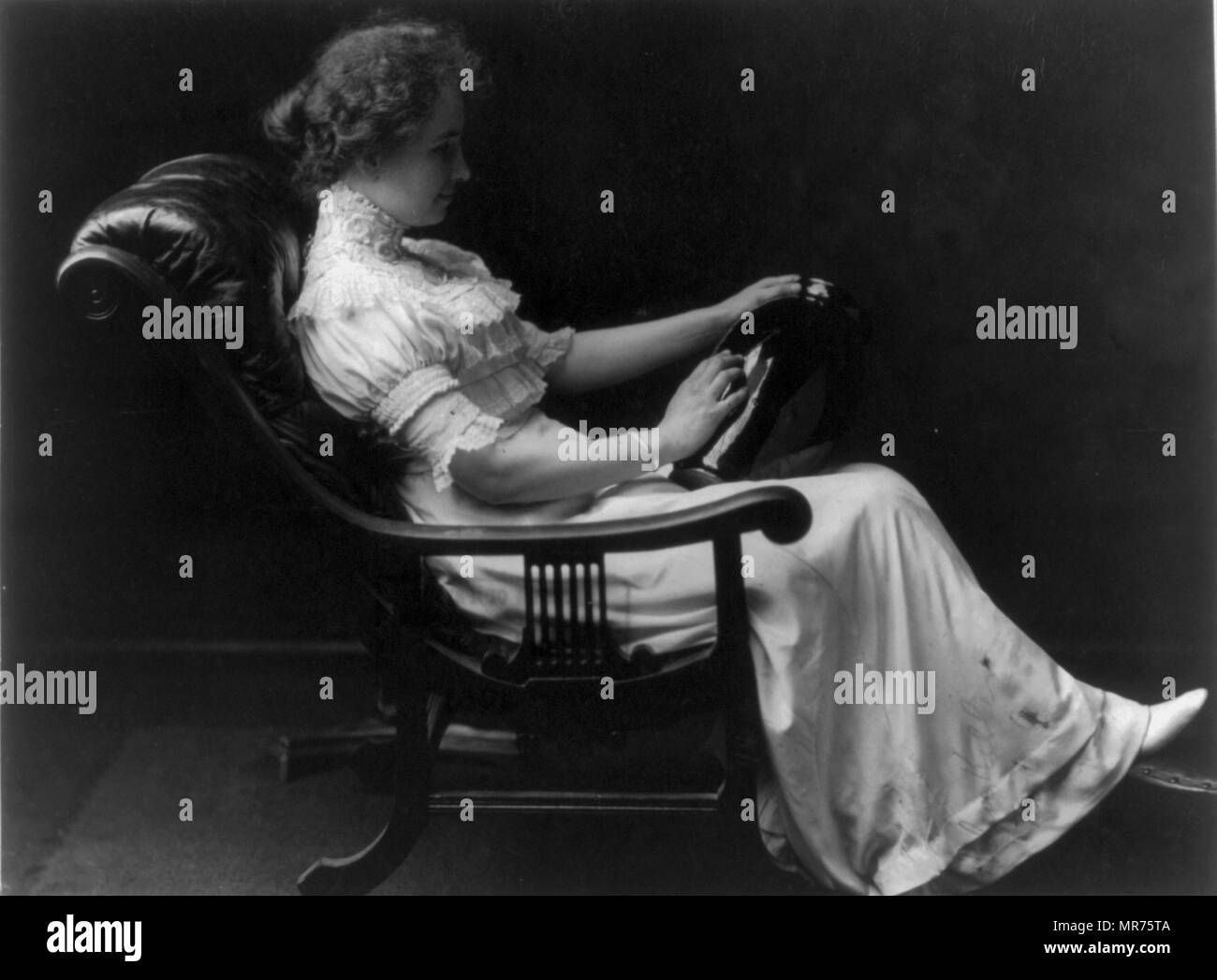 Helen Keller (1880 – 1968), American author, political activist, and ...