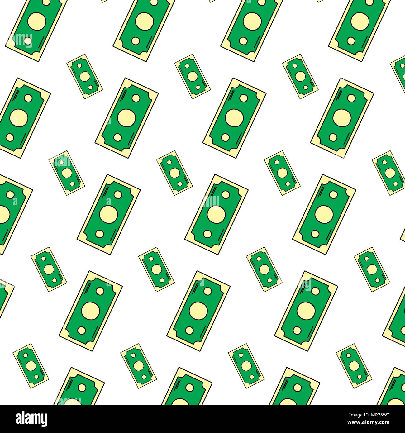 dollar bill cash money background Stock Vector Image & Art - Alamy