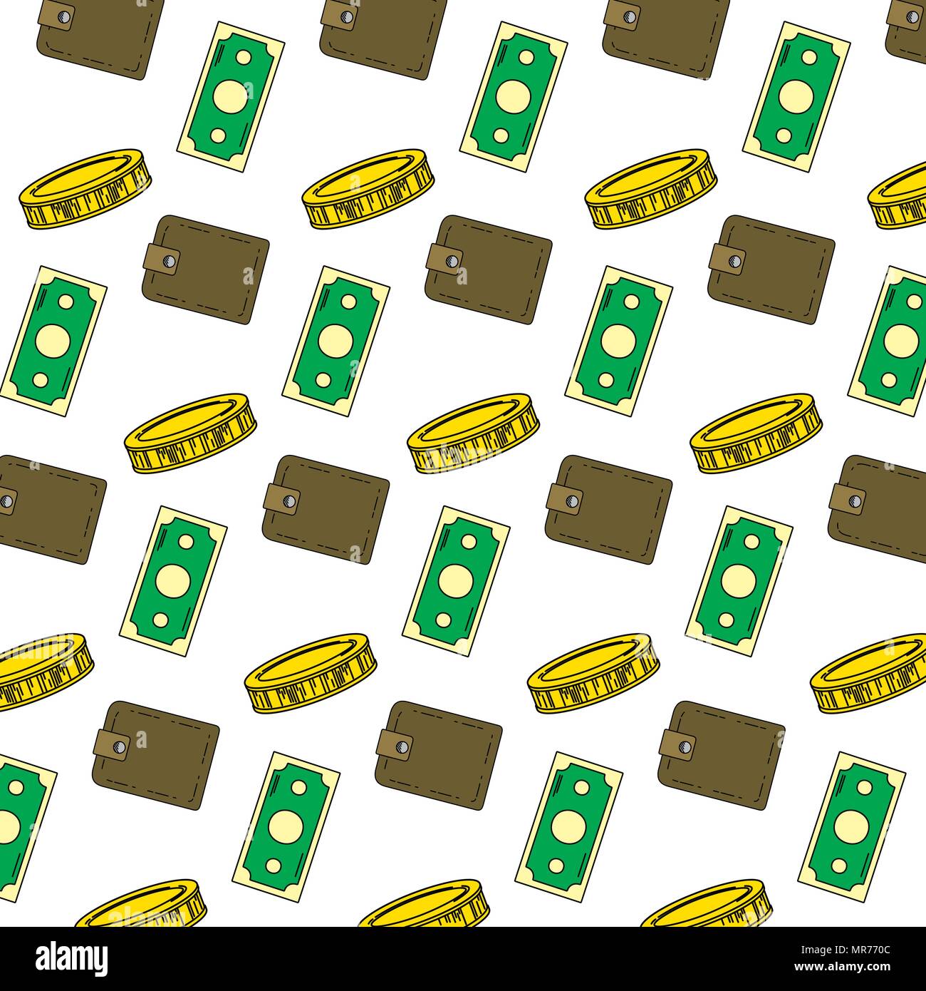 business cash money economy background Stock Vector Image & Art - Alamy