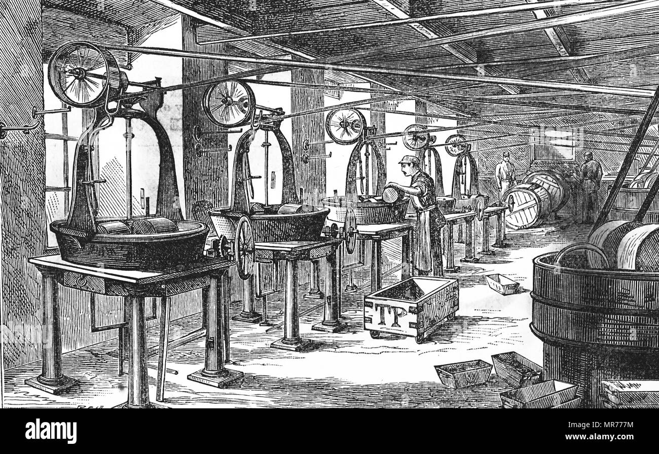 Sugar Factory 19th Century High Resolution Stock Photography and Images ...