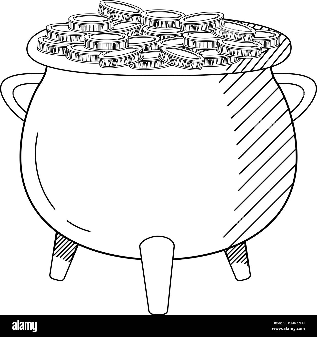 Pot Of Money Drawing