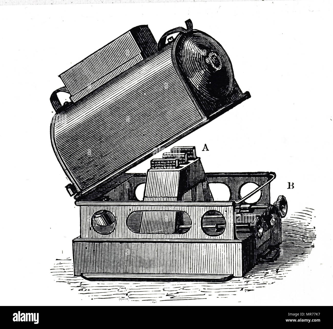 Sciopticon lamp hi-res stock photography and images - Alamy