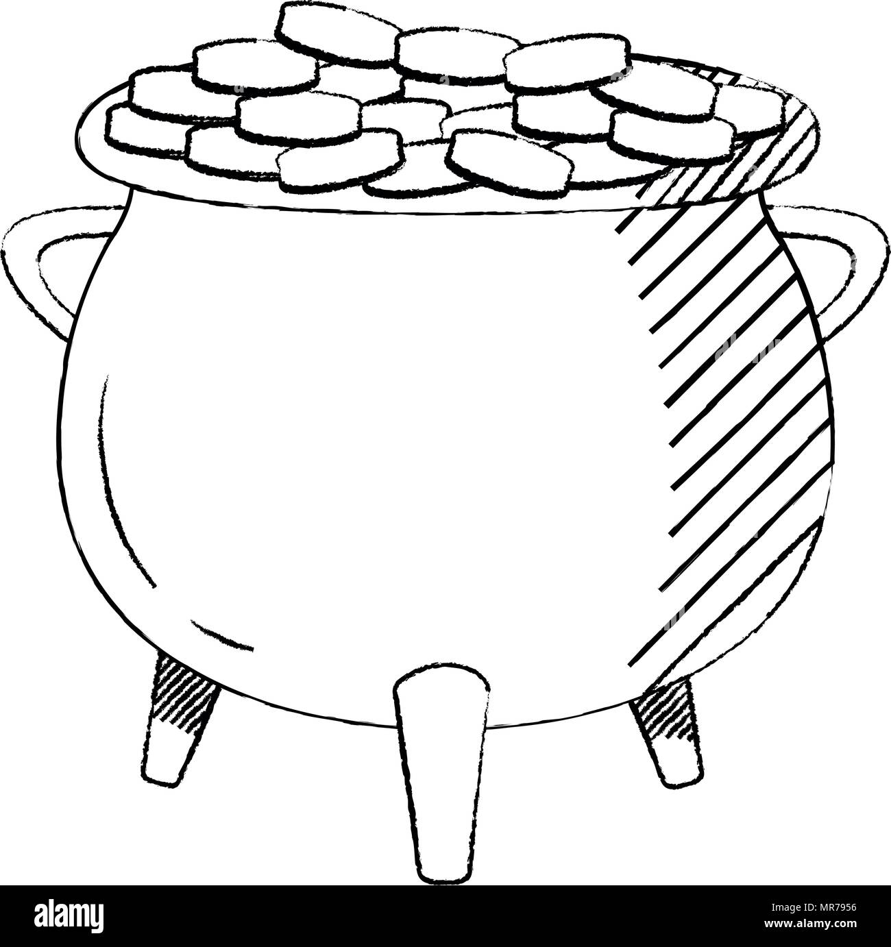Pot Of Money Drawing