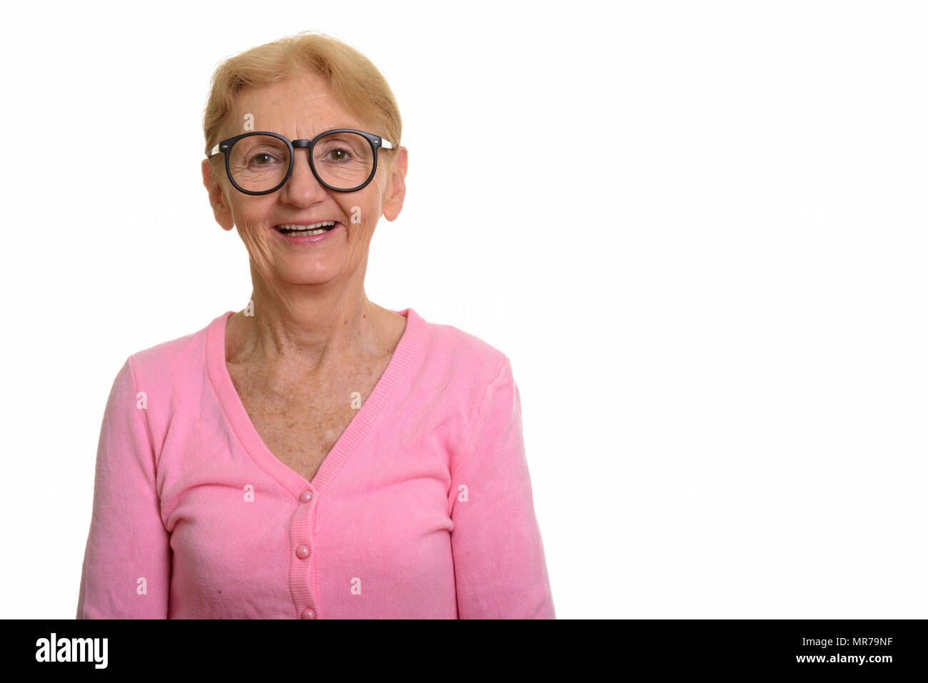 Nerdy mature women hi-res stock photography and images - Alamy