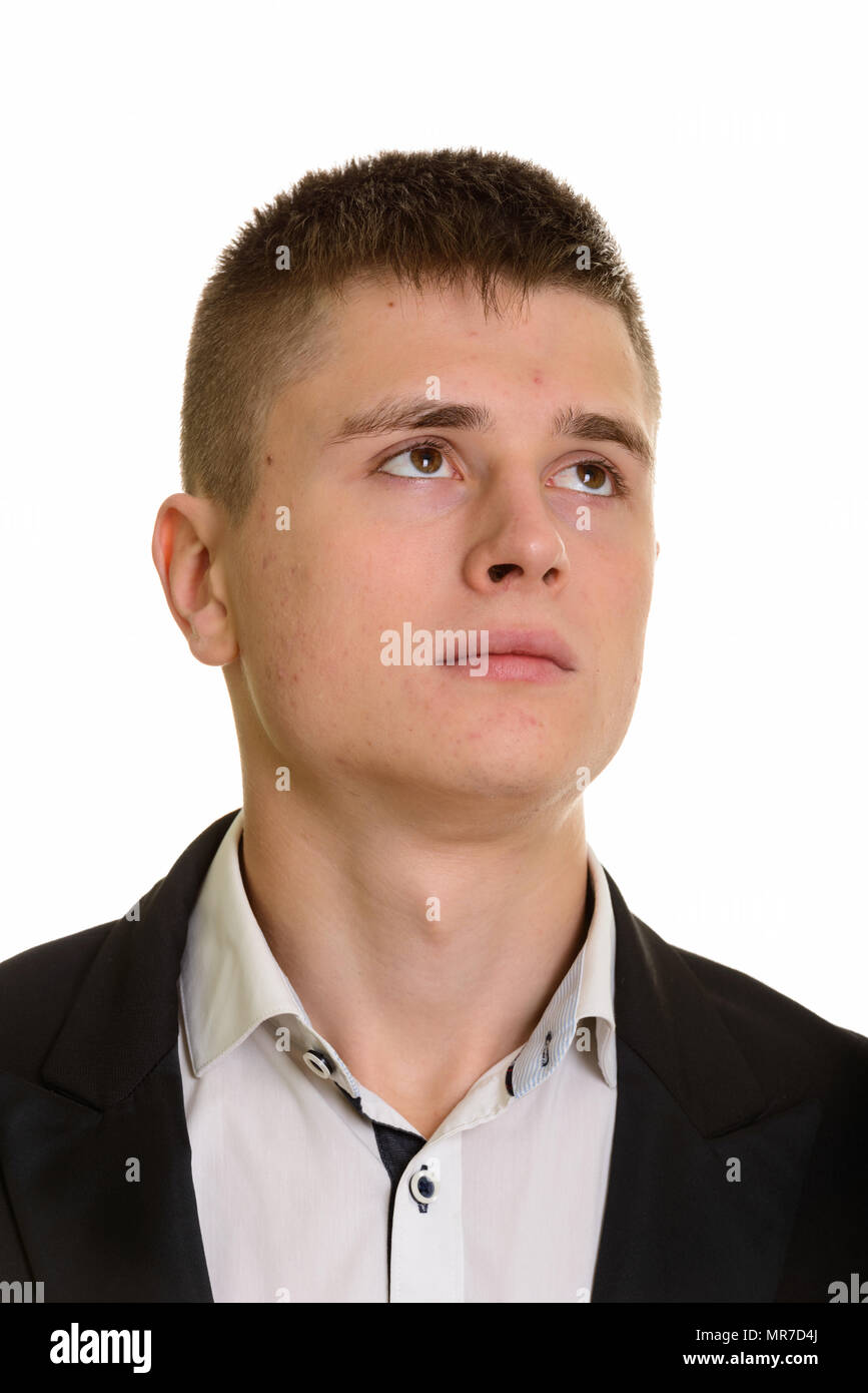 Young serious businessman hi-res stock photography and images - Alamy