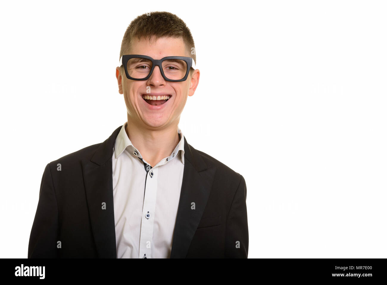 Portrait laughing smiling happy young hi-res stock photography and ...