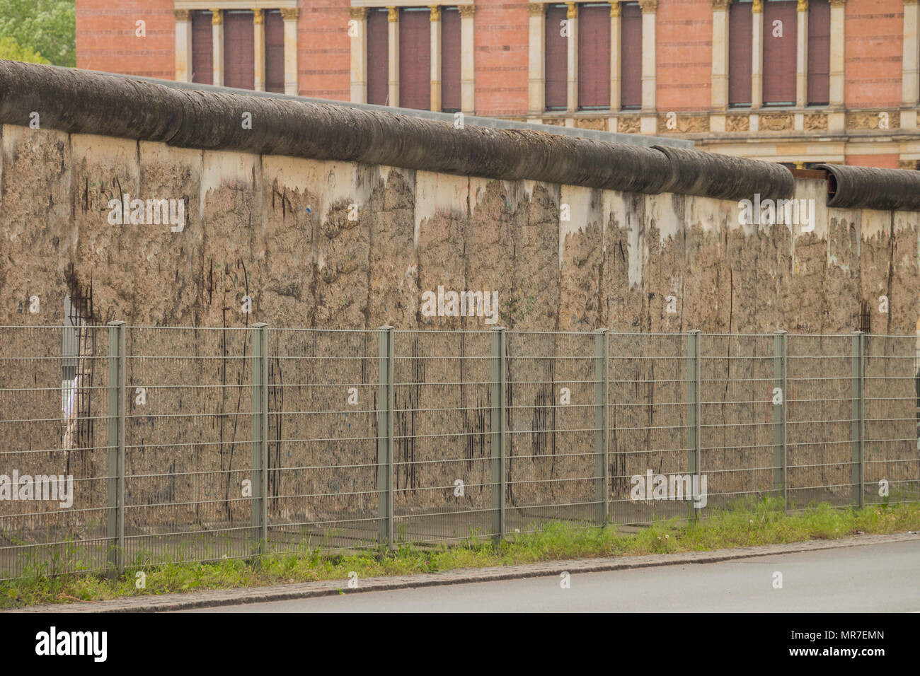 The remains of berlin wall in the city of Berlin Stock Photo - Alamy