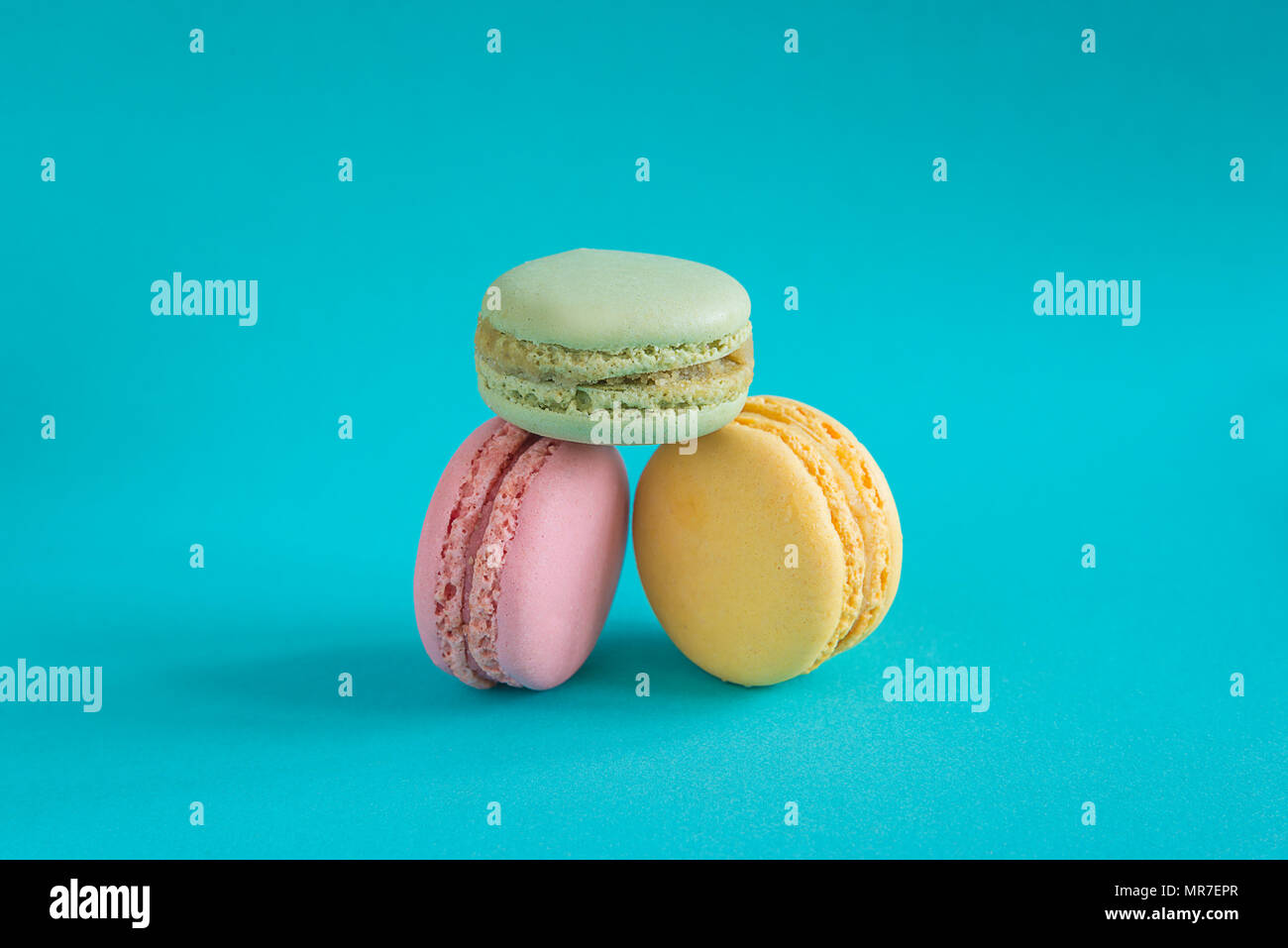 Traditional french macaroons Stock Photo - Alamy