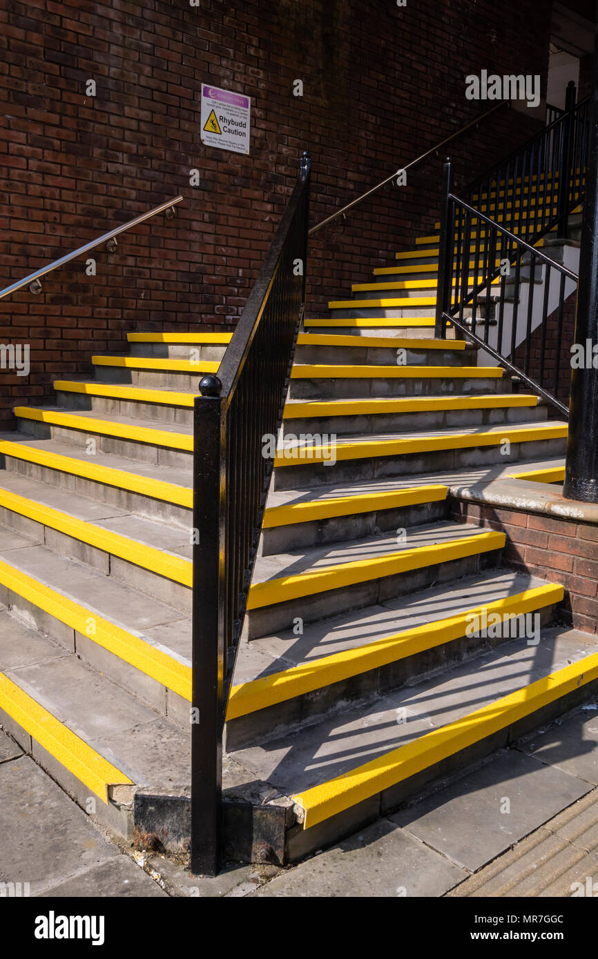 Safety stairs hi-res stock photography and images - Alamy