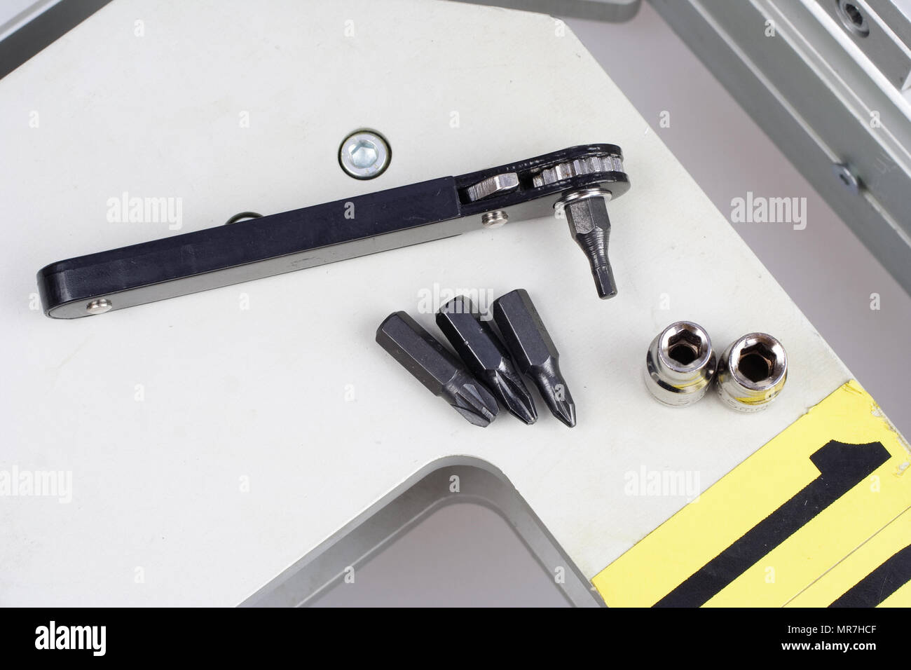 Industry concept - equipment repair Stock Photo - Alamy