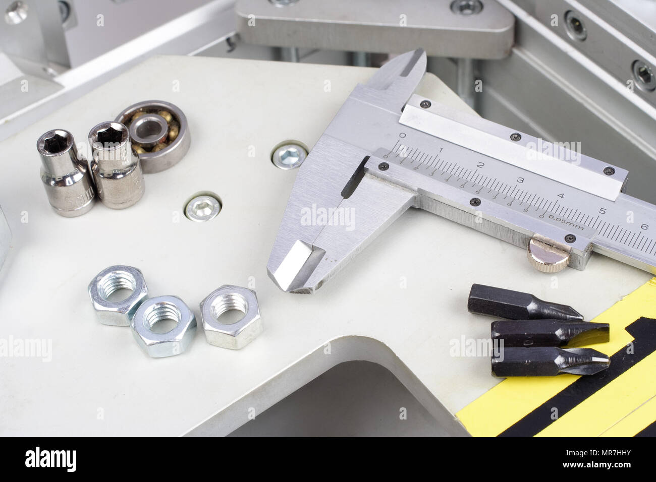 Industry concept - equipment repair Stock Photo - Alamy