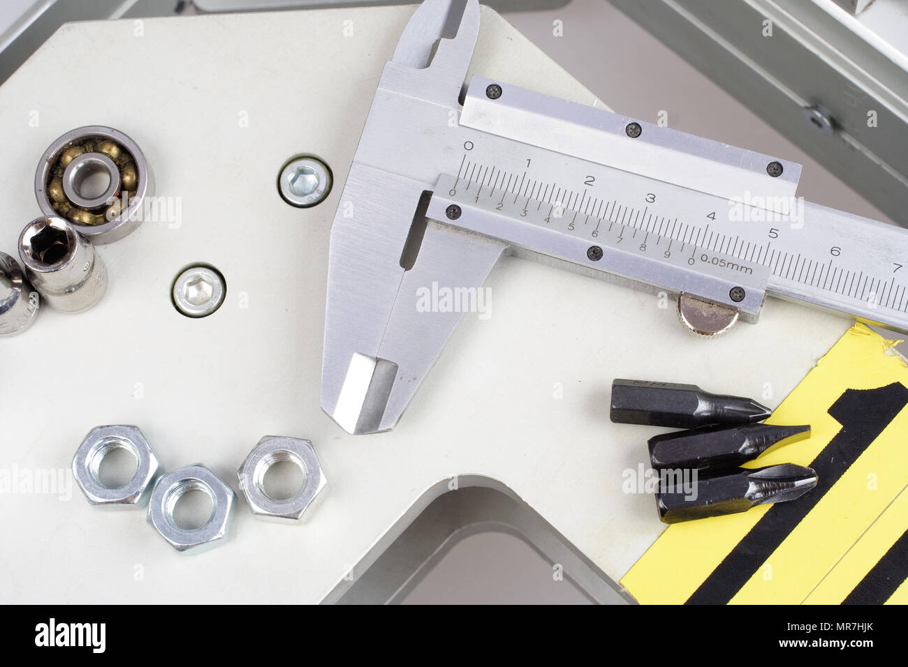 Industry concept - equipment repair Stock Photo - Alamy