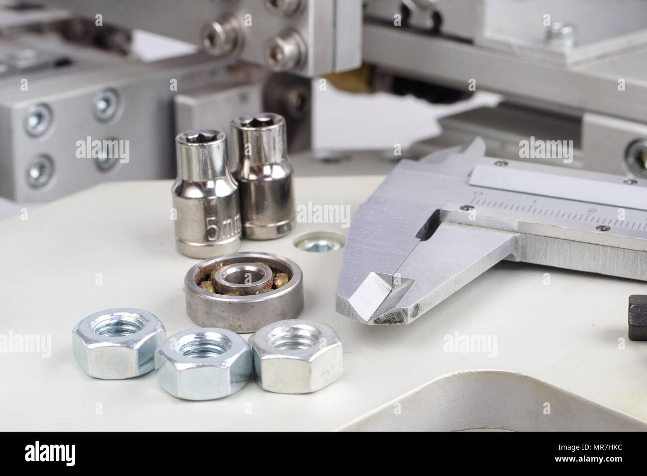 Industry concept - equipment repair Stock Photo - Alamy