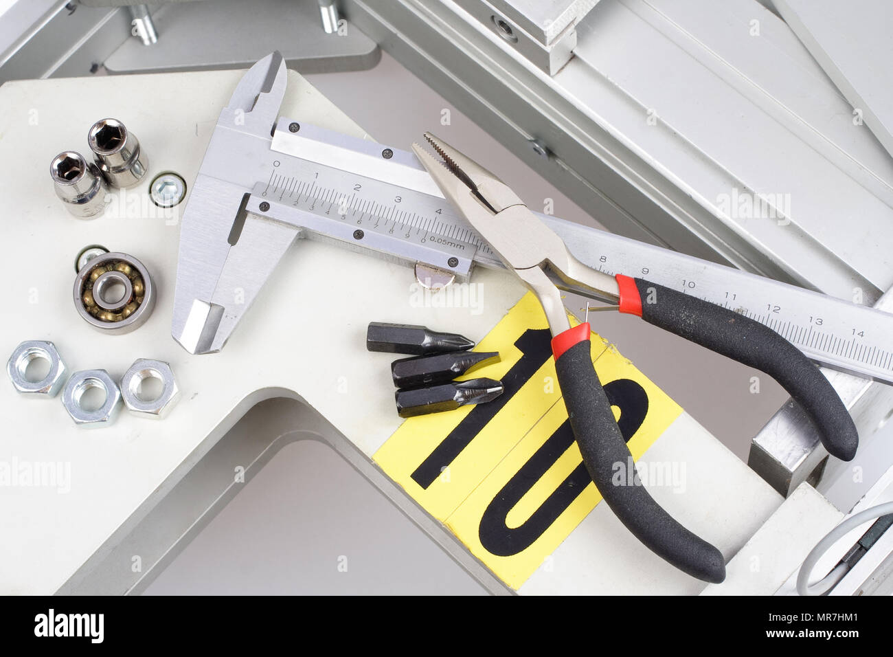 Industry concept - equipment repair Stock Photo - Alamy