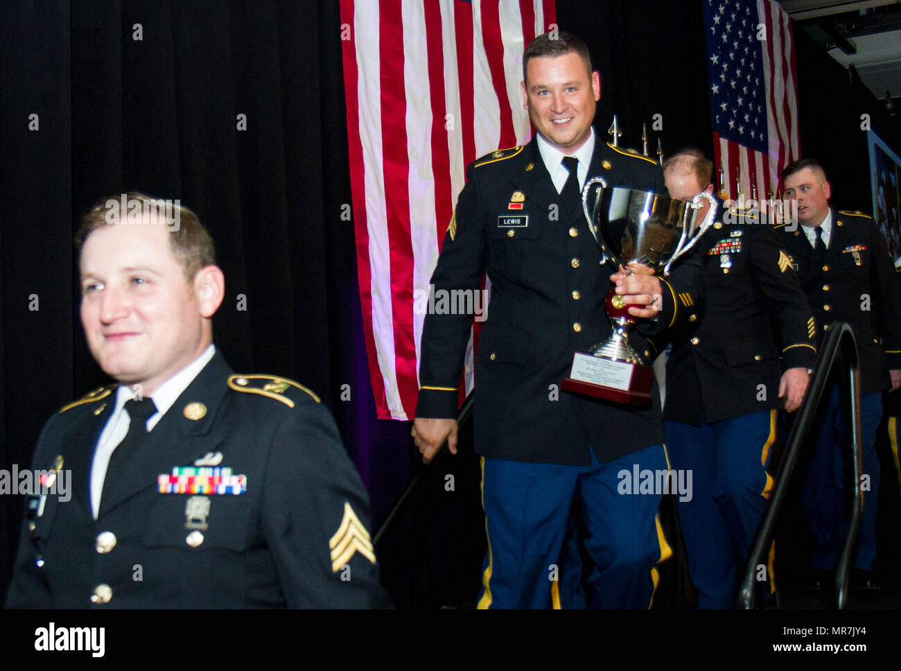 Sgt. Matthew Lewis, a U.S. Army Reserve Soldier from the 391st Military ...