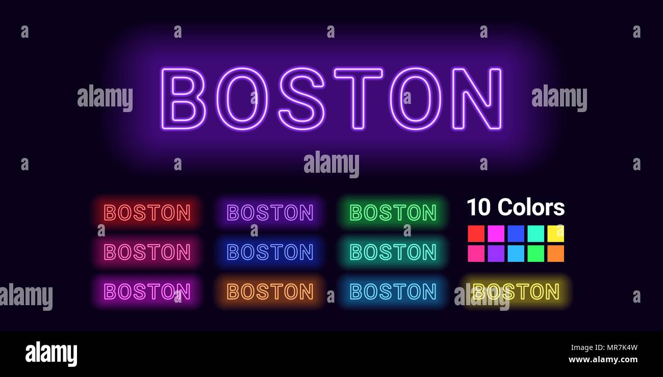 Boston night club Stock Vector Images - Alamy