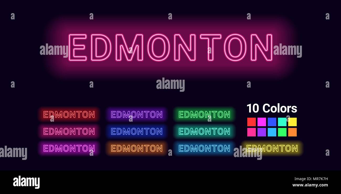 Edmonton Stock Vector Images - Alamy