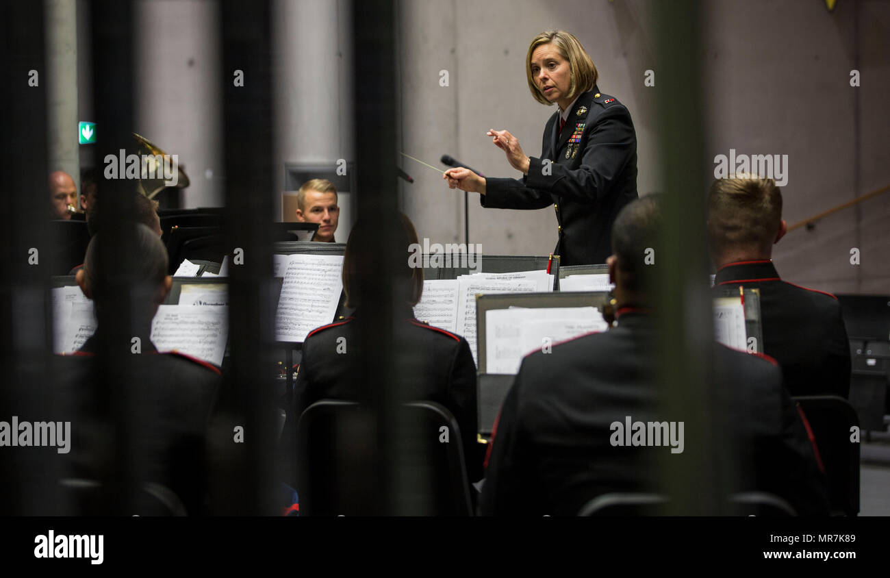 Chief Warrant Officer Three Stephanie Wire, officer in charge, 1st ...