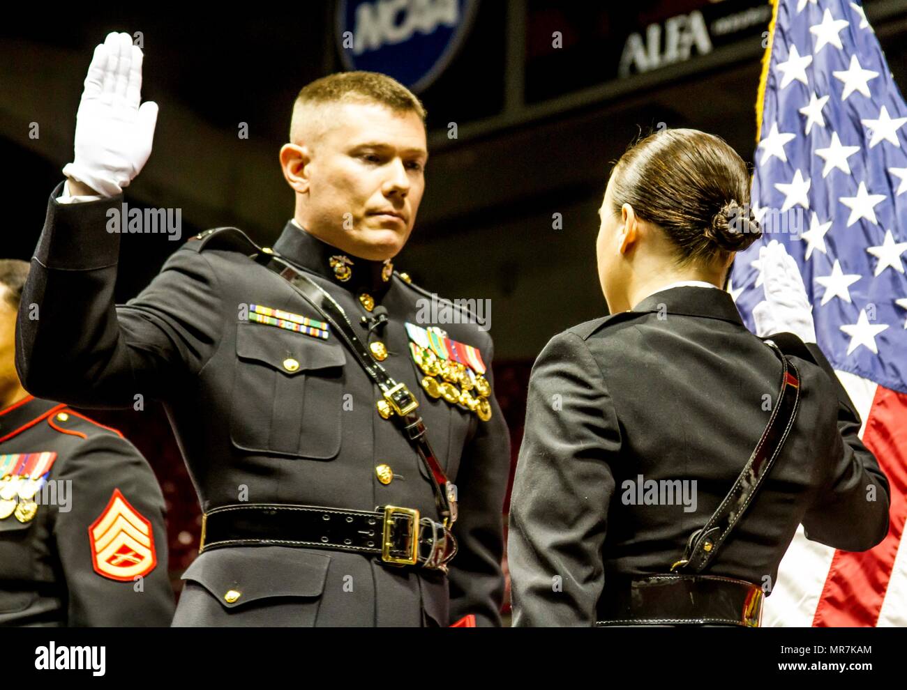 United States Marine Corps oath of office is a formal pledge taken by ...