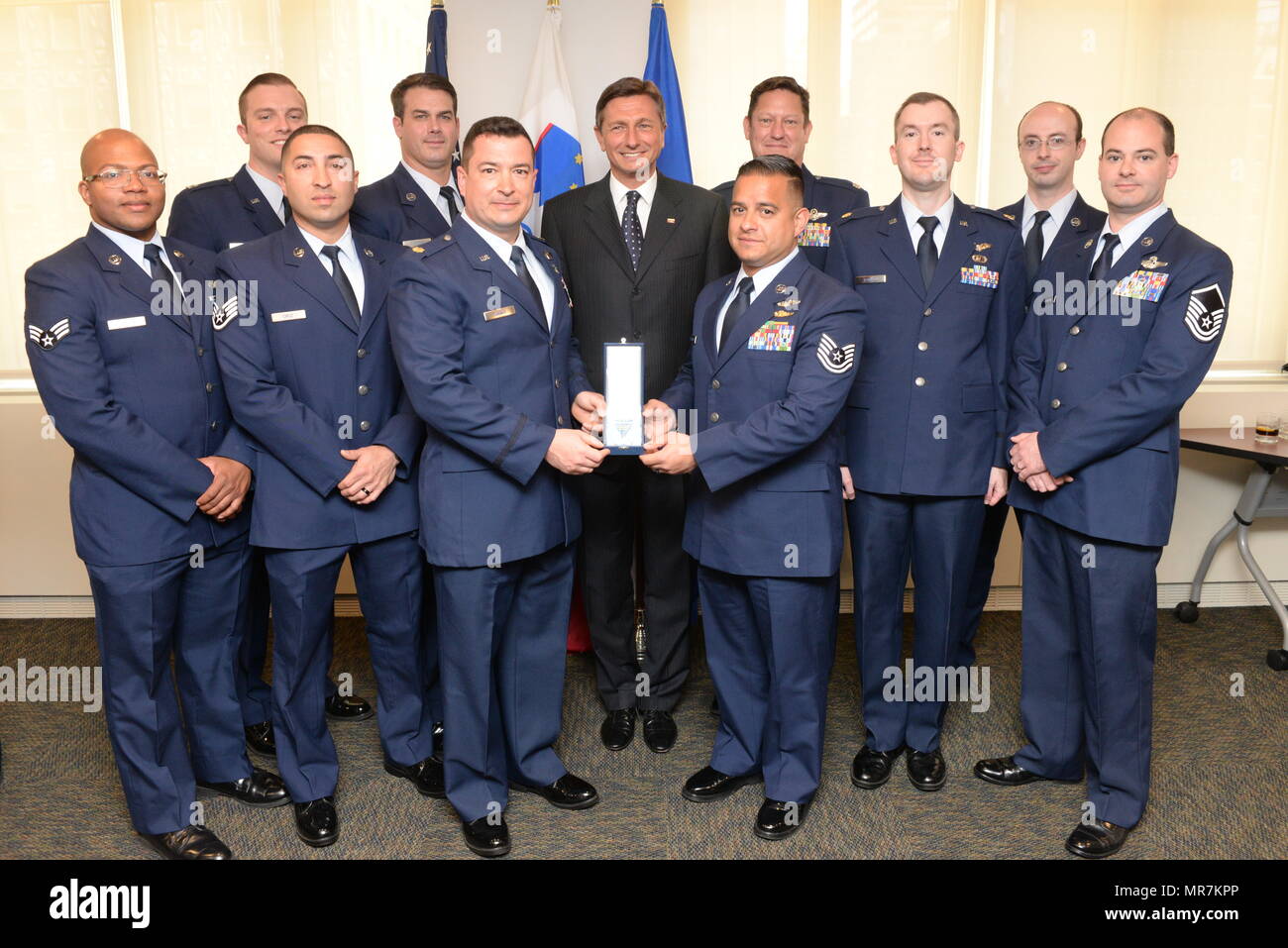 The flight crew of the 102nd Rescue Squadron of the 106th Rescue Wing ...