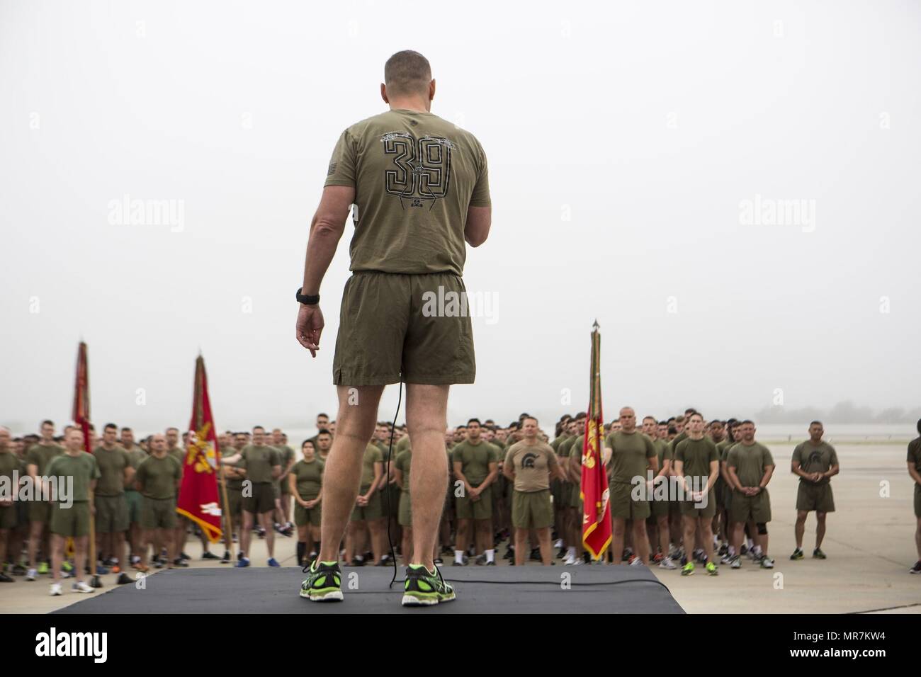 Col. Michael Borgeschulte, Marine Aircraft Group (MAG) 39 commanding ...