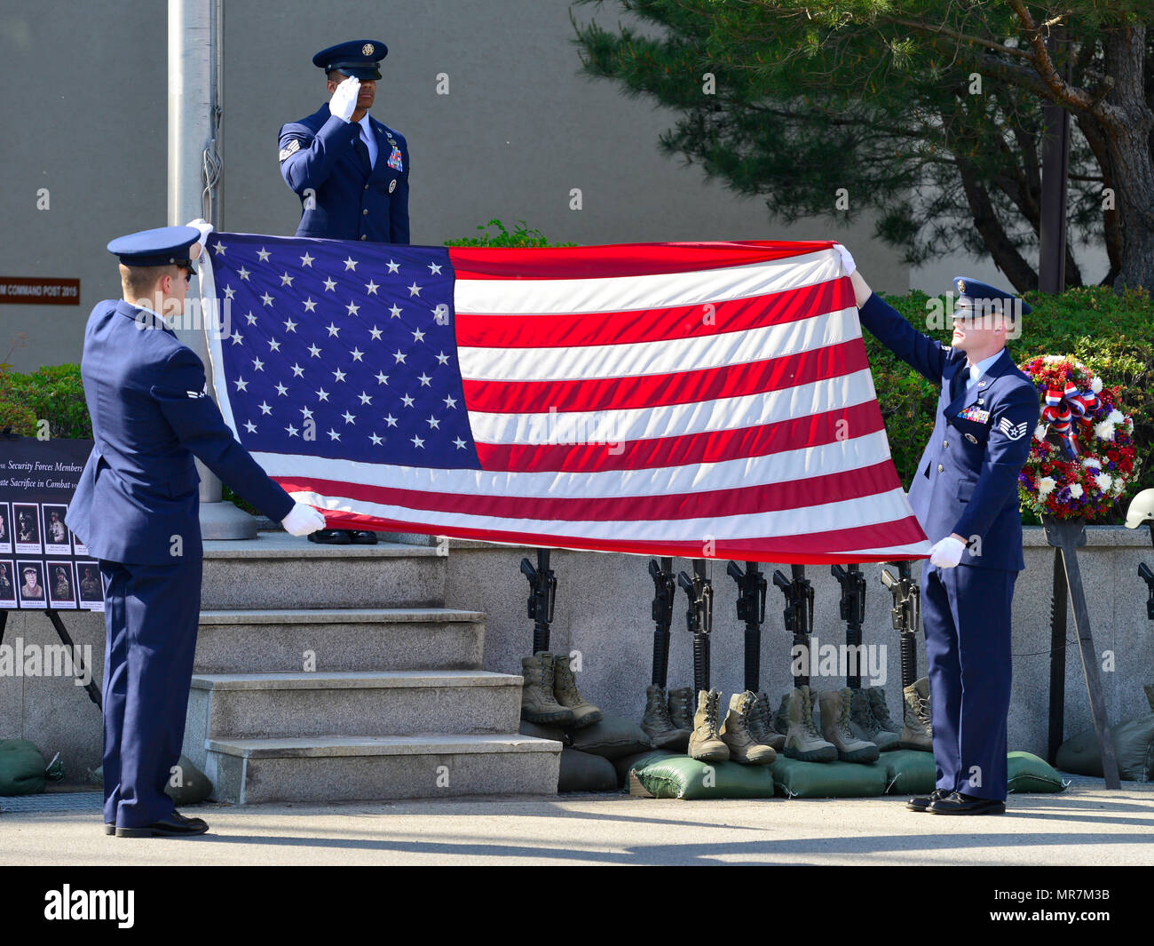 Honor Guard Flag Presentation