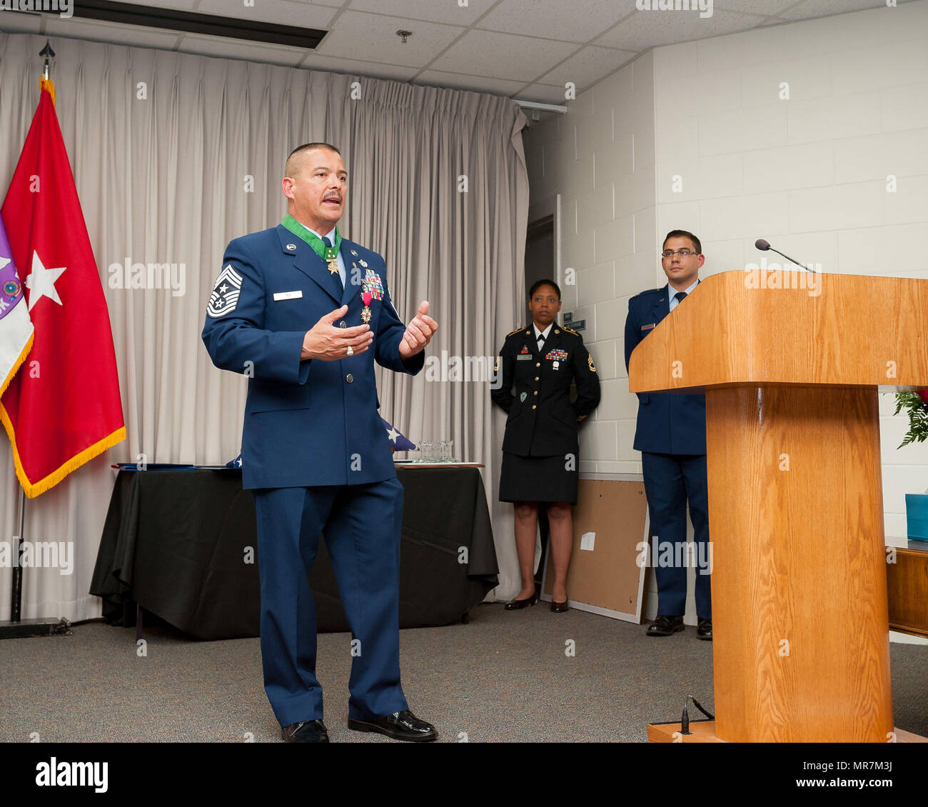 Command Chief Master Sgt. Oscar Tey, Senior Enlisted Leader for the ...
