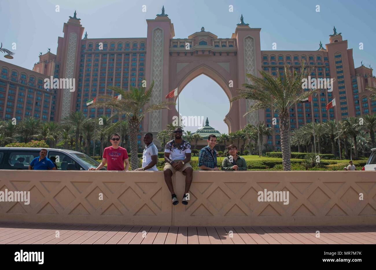 170515-N-KB401-017 DUBAI, United Arab Emirates (May 15, 2017) Sailors ...
