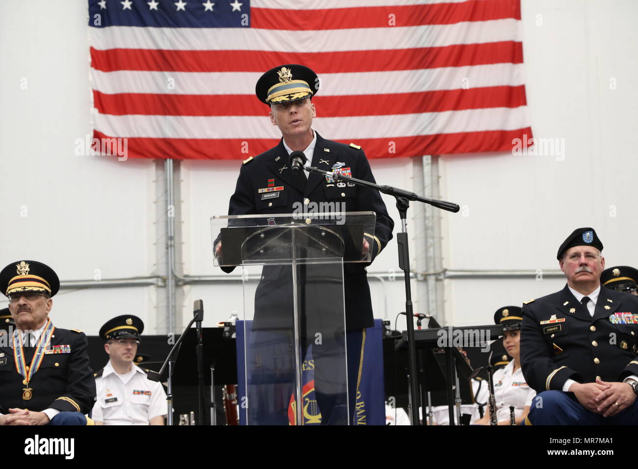 31st annual massing of the colors hi-res stock photography and images ...