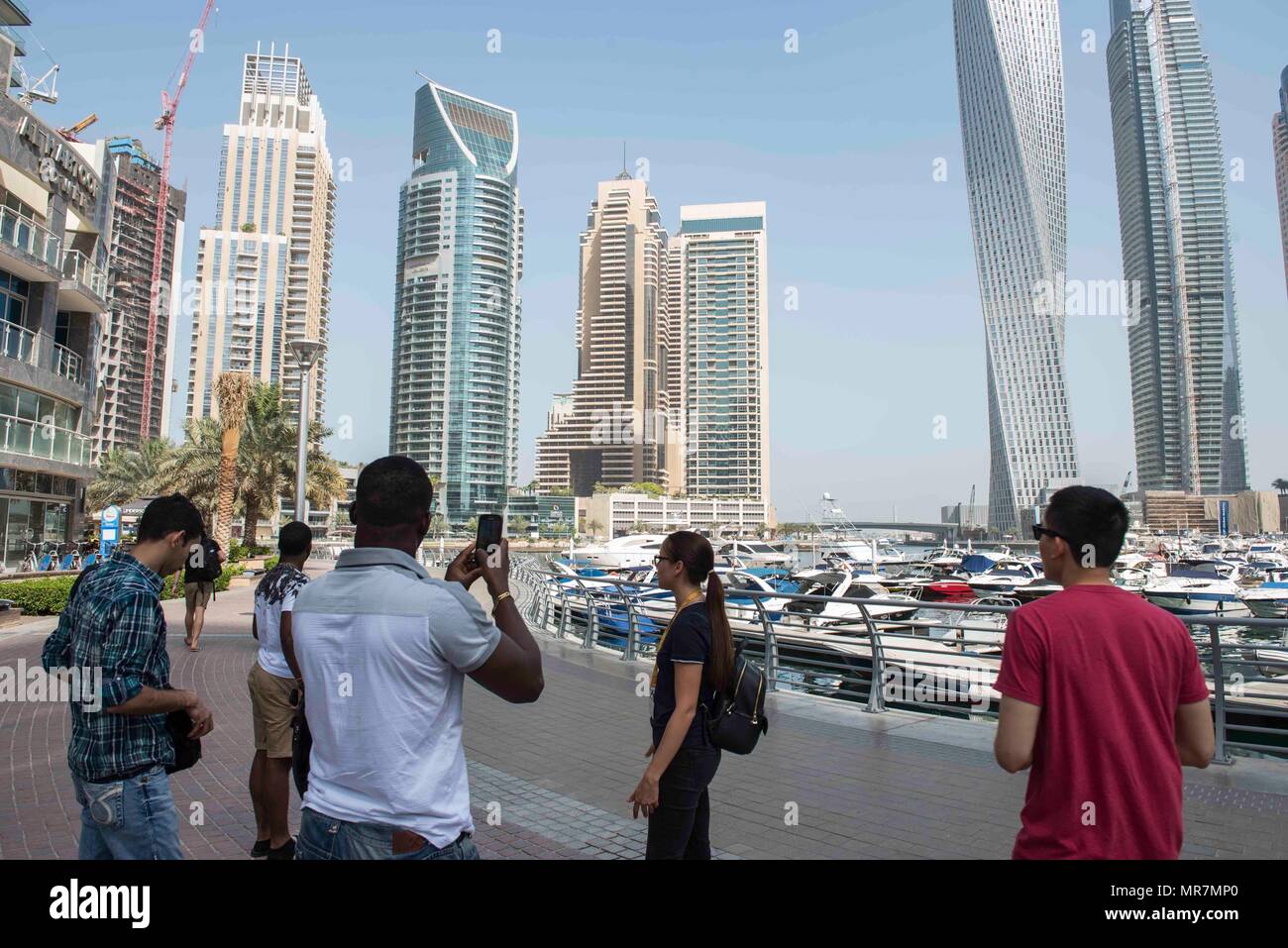 170515-N-KB401-002 DUBAI, United Arab Emirates (May 15, 2017) Sailors ...