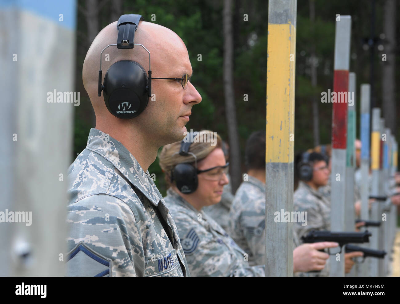 Master Sgt. Chris Moffett, 628th Civil Engineer Squadron heavy repair ...