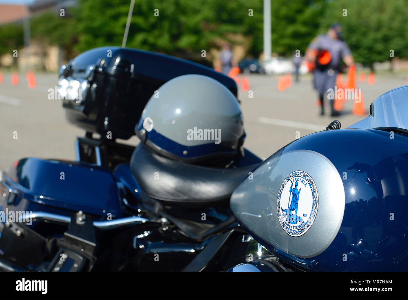Virginia state police motorcycle unit hi-res stock photography and ...